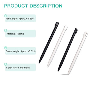 DSi USB Charger Cable Kit, AC Power Adapter Charger Cable and Stylus Pen for Nintendo DSi, Wall Travel Charger Power Cord Charging Cable