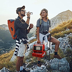 2 in 1 Portable Tent Heater，Camping Heater，Butane /Propane Heaters, Outdoor，Camping Accessories