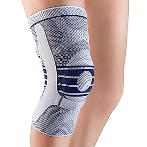 ZEAMO Knee Compression Sleeve with Gel Pad & Side Stabilizers (Medium)