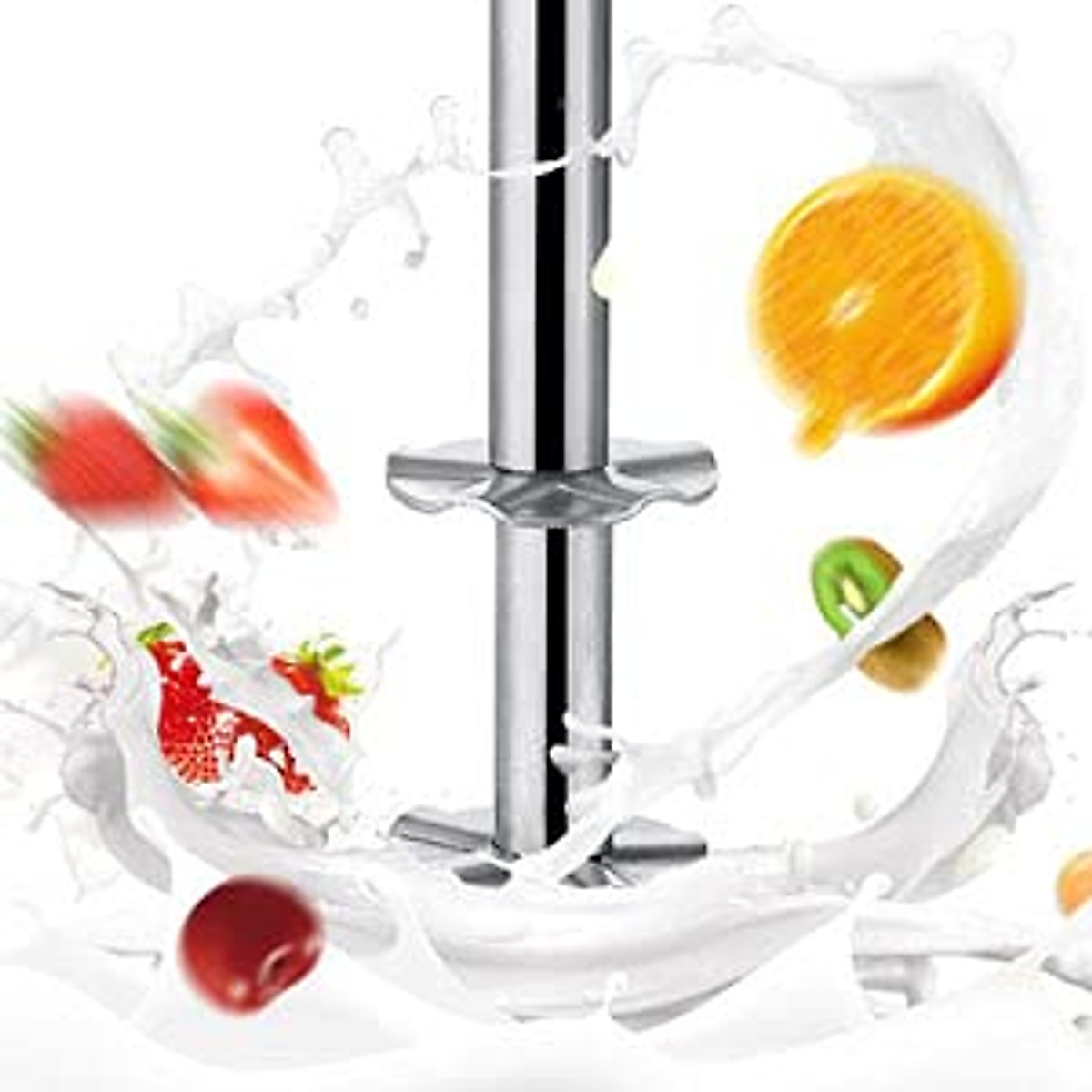 INTBUYING Milkshake Mixer Milk Mixer Commercial Double Heads Mixer Drink Milk Shaker 180W+180W with 2 Stainless Steel Cups 800ML/Cups , 2 Speed Adjustable