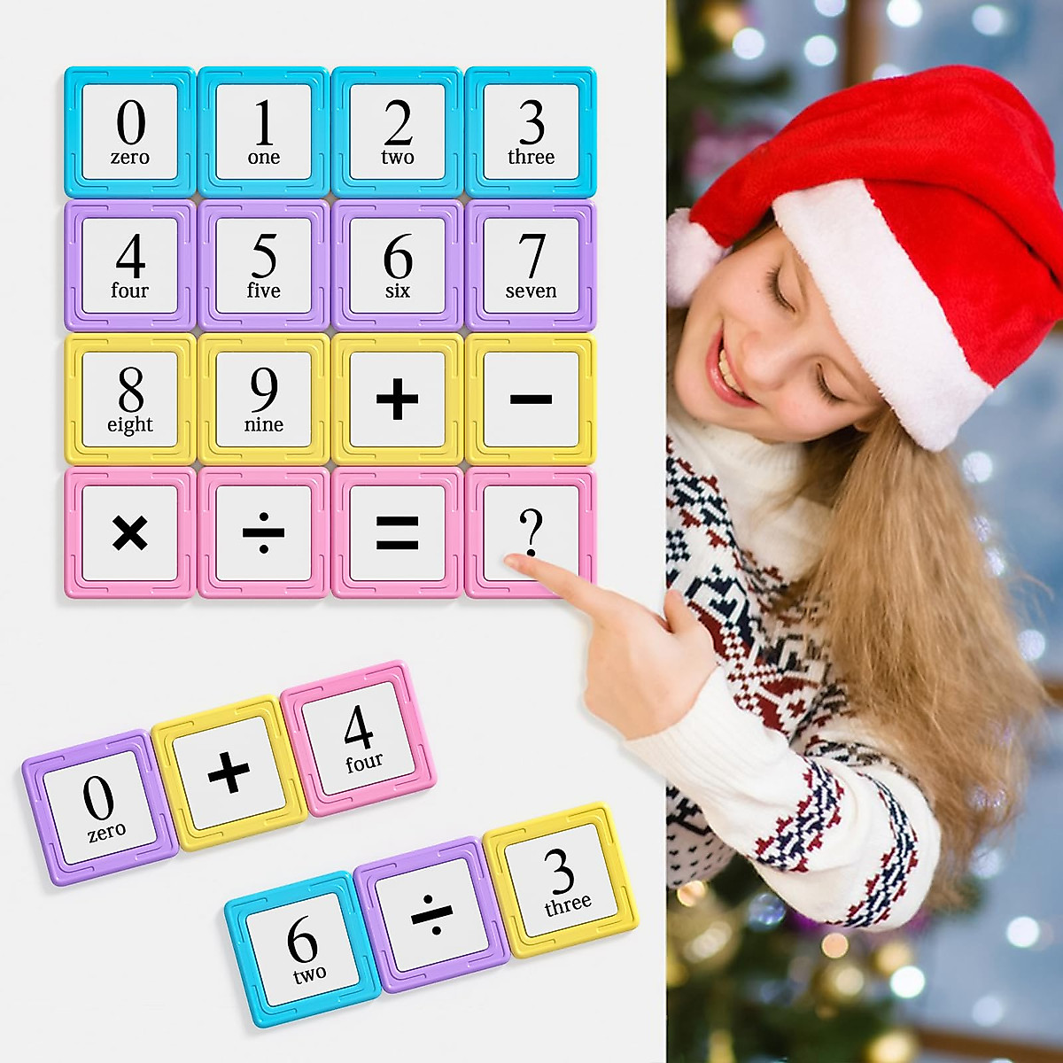 Rurvale Toddler Girl Toys, Magnetic Tiles Basic Set, Birthday Gifts Ideas for Girls Age 3-5, Magnetic Building Blocks, Magnet STEM Montessori Toddler Kids Toys Gifts for 3 4 5 6 7 Year Old Girls