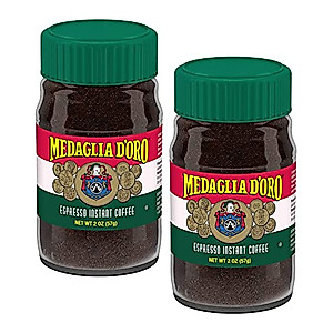 Medaglia D'Oro Instant Espresso Coffee 2 Ounce (Pack 2) by Medaglia D'Oro