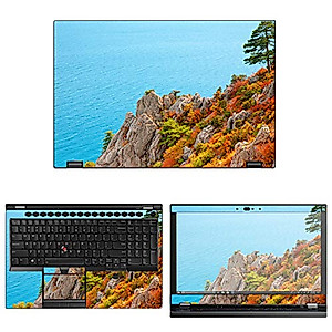 Decalrus - Protective Decal Geometric Skin Sticker for Lenovo ThinkPad P53 (15.6" Screen) case Cover wrap LEthnkpd15_P53-226