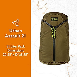 Mystery Ranch Urban Assault 21 Backpack - Military Inspired Rucksacks, Lizard, 21L