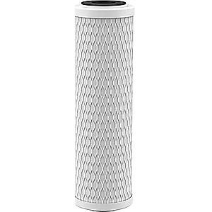 Pentair OMNIFilter CB3 Carbon Water Filter, 10" Undersink Carbon Block Taste & Odor Replacement Filter Cartridge, NSF Certified to Reduce PFOA/PFOS, 10" x 2.5", 0.5 Micron