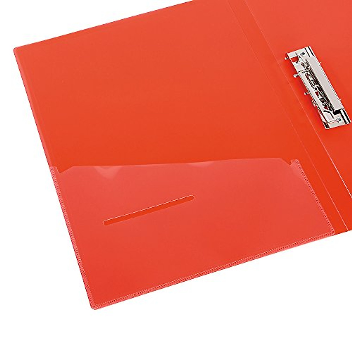 Filexec 6192, Clamp Binder, Frosted, Set of 6, 6 Assorted Colors Blueberry, Strawberry, Grape, Lime, Lemon, Tangerine (50028-6192)