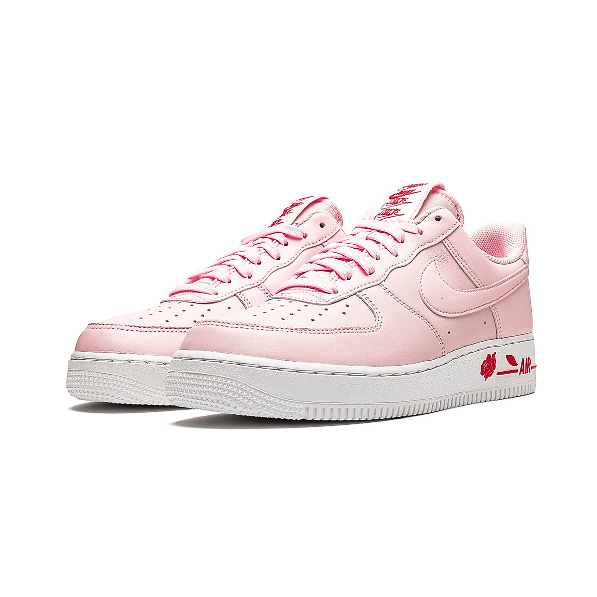 Nike Mens Air Force 1 '07 LX CU6312 600 Thank You Plastic Bag - Pink Foam - Size 9