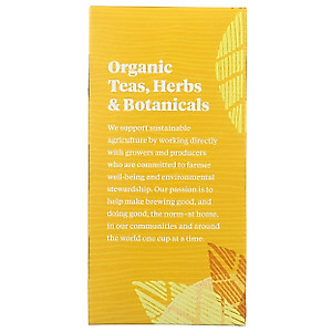 Allegro Tea, Organic Lemon Ginger Tulsi Tea Bags, 20 ct