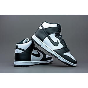 Nike Mens Dunk HI Retro DD1399 105 Black/White - Size 11