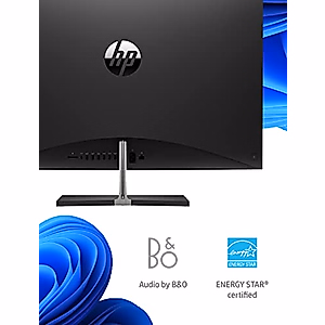 HP Pavilion 31.5 inch All-in-One Desktop PC, Intel Core i5-12400T Processor, Intel UHD Graphics, 16 GB RAM Memory, Windows 11 Home Operating System (32-b0010, Sparkling Black)