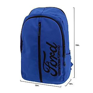 Ford Script Logo Smart Backpack, Blue