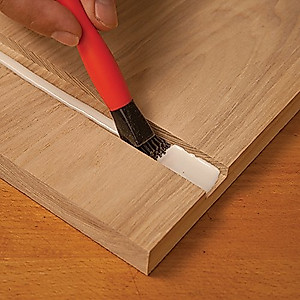 The Complete Silicone Glue Kit Wood Glue Up 4Piece Kit 2 Pack of Silicone Brushes 1 Tray 1 Comb Woodworking Glue Spreader Applicator Set