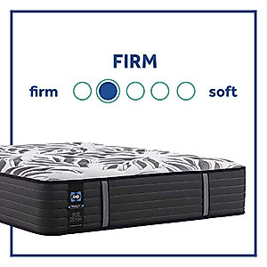 Sealy Posturepedic Plus 5 Foundation, Tight Top 14-Inch Firm Mattress-King, Grey