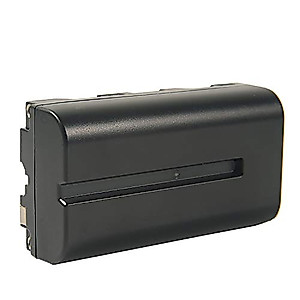 DSTE Replacement for 2X NP-F550 Battery + DC01 Travel Charger Kit Compatible Sony CCD-RV100 SC5 SC9 TR1 Camera CN-160 CN-216 CN-304 YN 300 VL600 LED Video Light as NP-F330 NP-F530 NP-F570