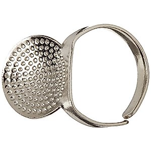 Clover 611 Adjustable Ring Thimble with Plate