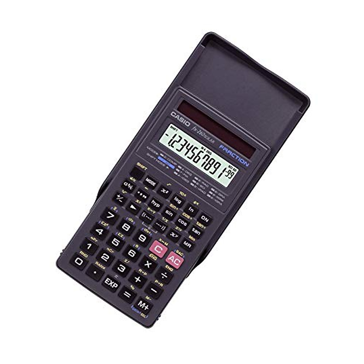 Casio FX 260 Solar II Scientific Calculator, Black