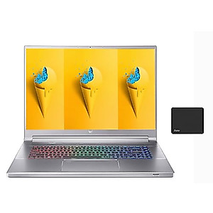 acer Predator Triton 300 SE Gaming LED Laptop, 16" WQXGA (2560 x 1600) 240Hz, NVIDIA GeForce RTX 3060, Intel Core i7-12700H, 32GB DDR5, 1TB SSD, Backlit, Windows 11 Home, Silver, with 5ave Mousepad