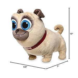 Disney Store Official Rolly Plush, Puppy Dog Pals, 12 inches, Soft and Cuddly Stuffed Animal, Collectible Character, Ideal Gift for Kids Fans, Premium Toy Figure for Playtime
