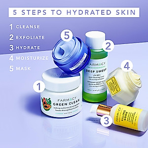 Farmacy Hyaluronic Acid Serum for Face - Filling Good Anti Aging Skin Care + Hydrating Face Serum - Plumping + Smoothing Wrinkle Serum to Visibly Firm Skin for a Youthful Complexion (30ml)