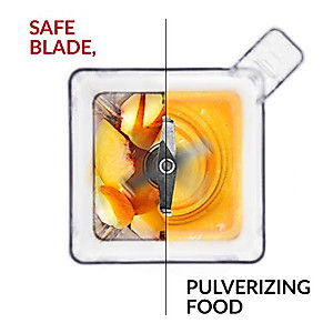 Blendtec Total Classic Original Blender - WildSide+ Jar (90 oz) - Professional-Grade Power - 6 Pre-programmed Cycles - 10-speeds - Black