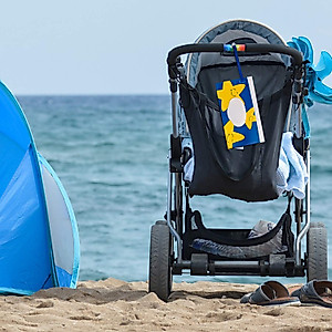 LUTER 4pcs Wet Wipe Pouch Portable Clamshell-Style Baby Wipe Holder, Reusable & Refillable Baby Wipe Carrying Bags for Travel Supplies, Daily Usage (25× 13.5 cm/9.8×5.3inch)