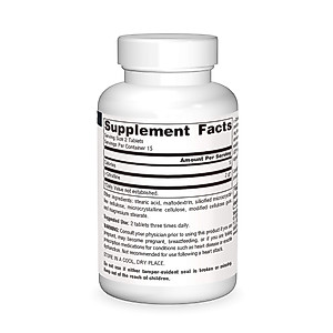 Source Naturals L-Citrulline - Supports Exercise Recovery, Energy and Detoxification*, 1,000 mg - 30 Tablets