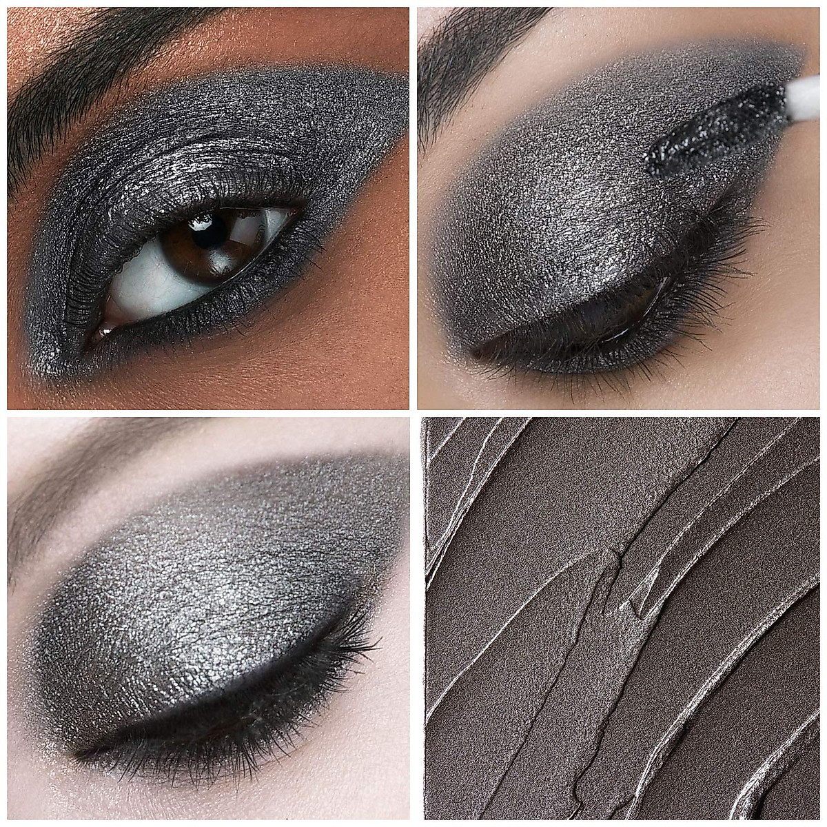 HAUS LABORATORIES by Lady Gaga: GLAM ATTACK LIQUID EYESHADOW, Gunmetal