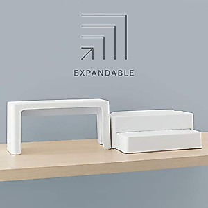 YouCopia ShelfSteps Can Organizer, 3 Shelf, White