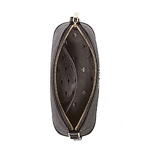 Kate Spade New York Tinsel Small Dome Crossbody in Black Glitter