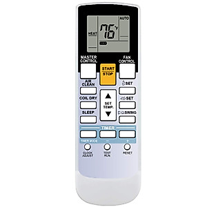 Bastex Replacement for Fujitsu Air Conditioner Remote Control