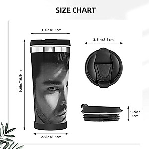 Adam Lambert Coffee Cups Stainless Steel With Lid Vacuum Bottle Thermos Mug Coffee Mugs For Hot Beverage