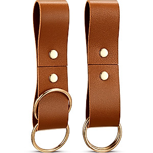 Jecery 2 Pcs Skirt Hikes Renaissance Skirt Hikes Medieval Skirt Hike Waistband Accessory for Renaissance Cosplay Costumes(Coffee,Classic Style)