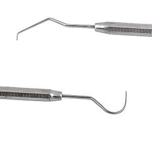 NYGEARZ Dental Examination Basic Instrument Kit Dental Mouth Mirror Tweezers Explorer | Stainless Steel College Teeth Cleaning Tools Plier Lucas Kit