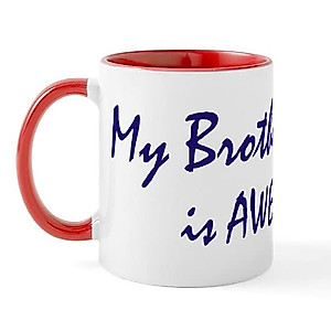 CafePress My Brother In Law Is Awesome Mug Ceramic Coffee Mug, Tea Cup 11 oz