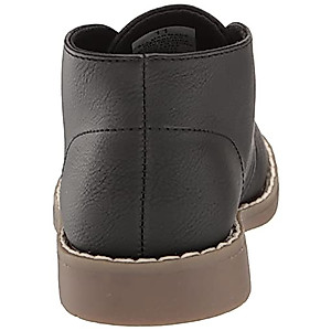 The Children's Place Baby Boys Lace Up Boots Fashion, Black, 9 Infant