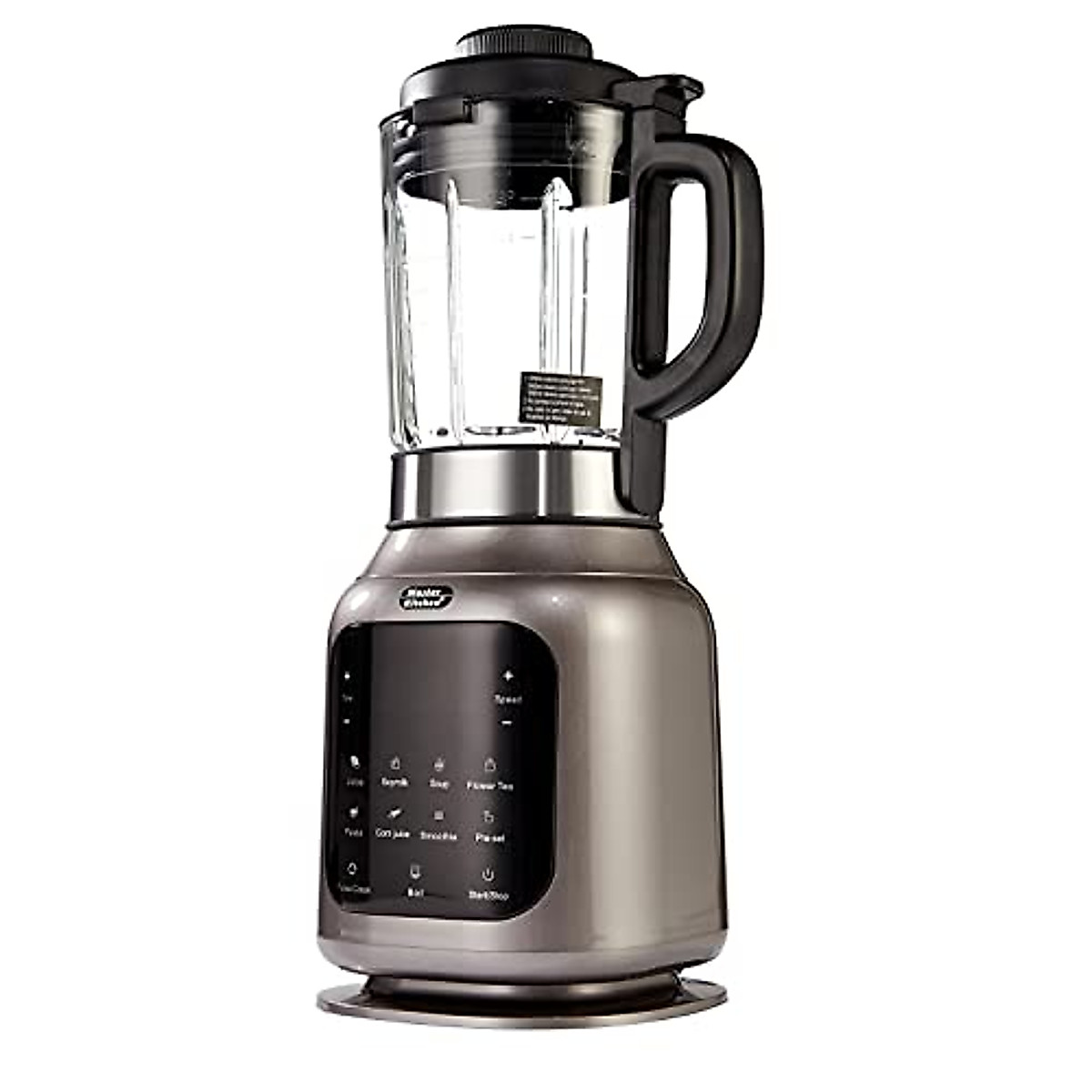 Professional blender, juicers, suitable for milkshakes and smoothies, etc., with 6 sharp blades with high power motor 1000 watts, large capacity 1.75 liters/60 oz. borosilicate glass, high-speed professional stainless steel countertops, variable speed con