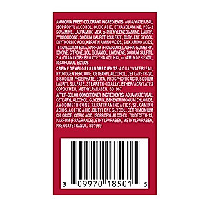 Permanent Hair Color by Revlon, Permanent Black Hair Dye, Colorsilk with 100% Gray Coverage, Ammonia-Free, Keratin and Amino Acids, Black Shades, 10 Black (Pack of 3)