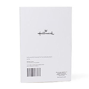 Hallmark Wedding Card (Removable Keepsake Wooden Heart Ornament)