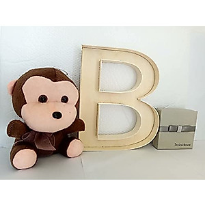 Handmade Crafts DIY Decorative Hollow Letter B, HOLLOWED LETTER BOX A-Z