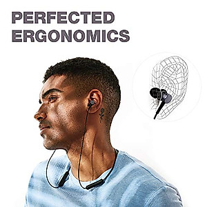 1MORE Piston Fit Wireless Headphones,Bluetooth Neckband Earphone 8H Playtime,IPX4 Sweatproof Earbuds With Mic for Phone Calls,Home Office