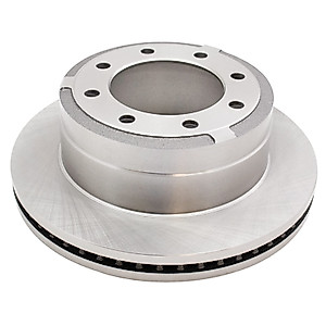 TRQ Front and Rear Brake Pad & Rotor Kit Brake Chemical Kit Brake Pads Brake Rotor Semi-Metallic Compatible with 2013-2021 Ford F-250 Super Duty F-350 Super Duty