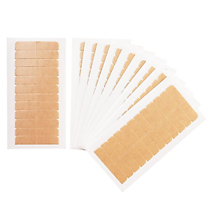 WIGI 180 Pieces Premium Double Sided Tape for Hair Extensions Wigs, Hair Extension Tape tabs Replacement Tape for Hair Extensions, 4 x 0.8 cm