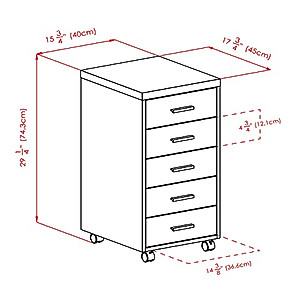 Winsome Wood Kenner Home Office, Reclaimed Wood