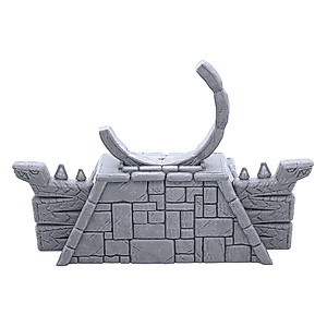 EnderToys Forgotten Temple Portal by Makers Anvil, 3D Printed Tabletop RPG Scenery and Wargame Terrain for 28mm Miniatures