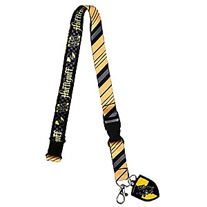 Bioworld Harry Potter Hufflepuff 16" Laptop Backpack & Lanyard Combo Set