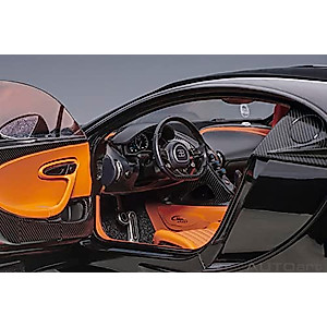 AUTOart 1/18 Bugatti Chiron Sport 2019, Nocturne Black Model Car
