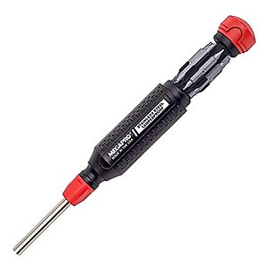 Megapro Tamperproof 15 in 1 Multi Bit Screwdriver (Black/Red)