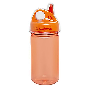 Nalgene Grip-N-Gulp Water Bottles, Leak Proof Sippy Cup, Durable, BPA and BPS Free, Dishwasher Safe, Reusable and Sustainable, 12 Ounces