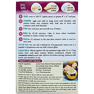 Namaste Foods Gluten Free Lemon Poundcake Mix, 18 oz.