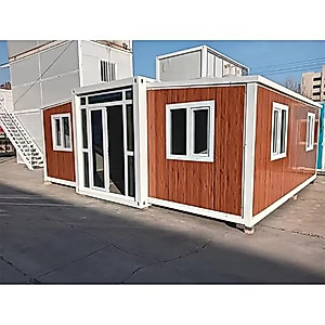 Prefabricated Modular Foldable Living Room House Folding Container Home Portable Container Home for Home, Office, or Workshop